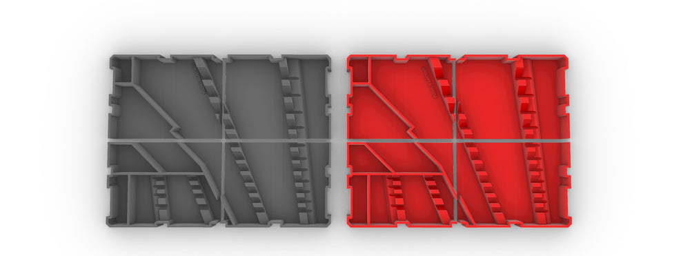 4 Drawer Packout 15 piece SAE and METRIC Wrenches insert .STL – Fox 3D ...